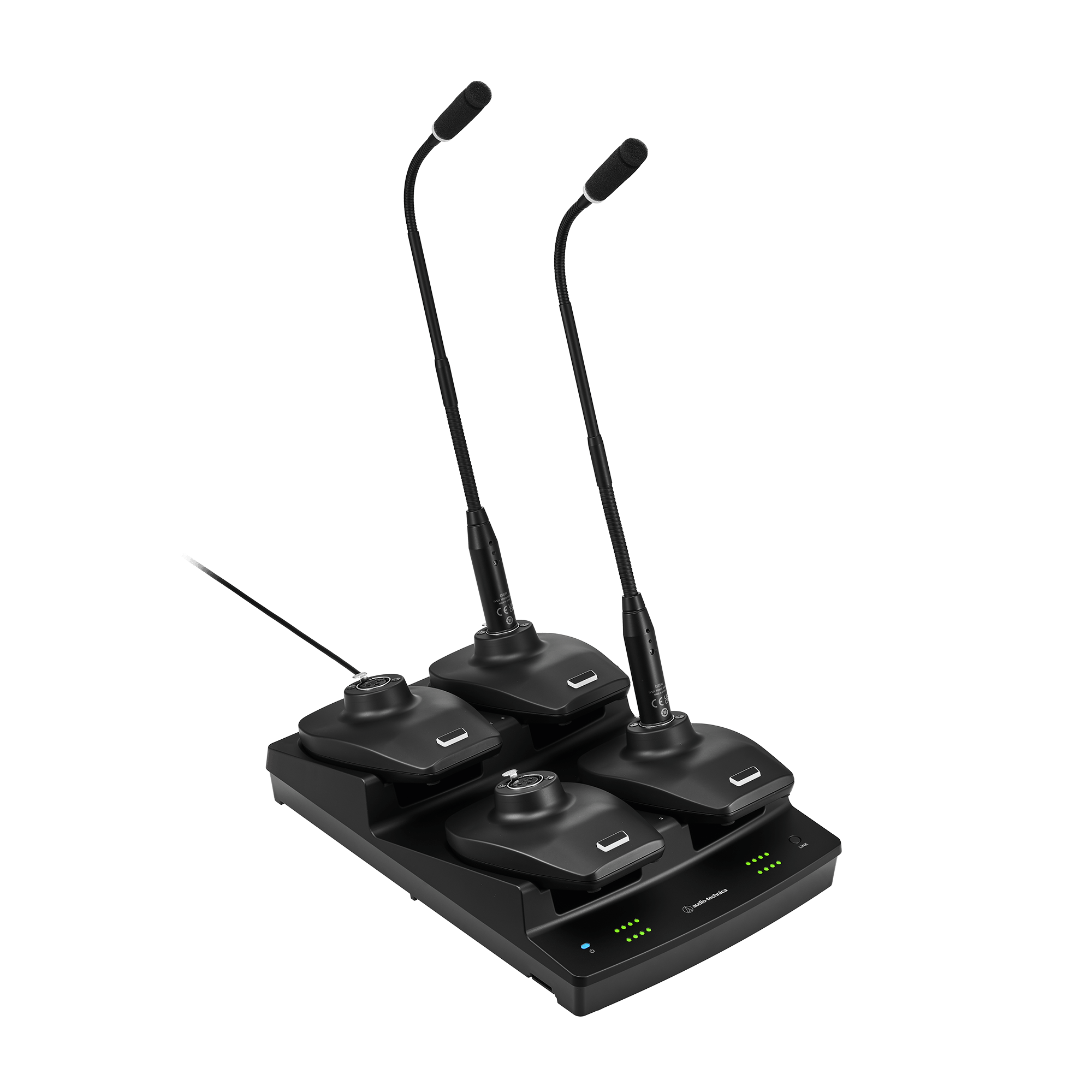 Four-Bay Desk Stand Transmitter Charging Station (ATW-CHG7) | D50 4B TX ...